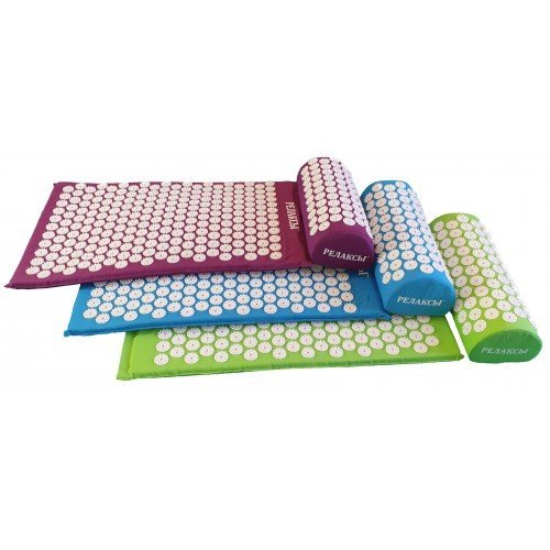 Акупунктурный набор аппликатор Кузнецова голубой валик+коврик купить в ...